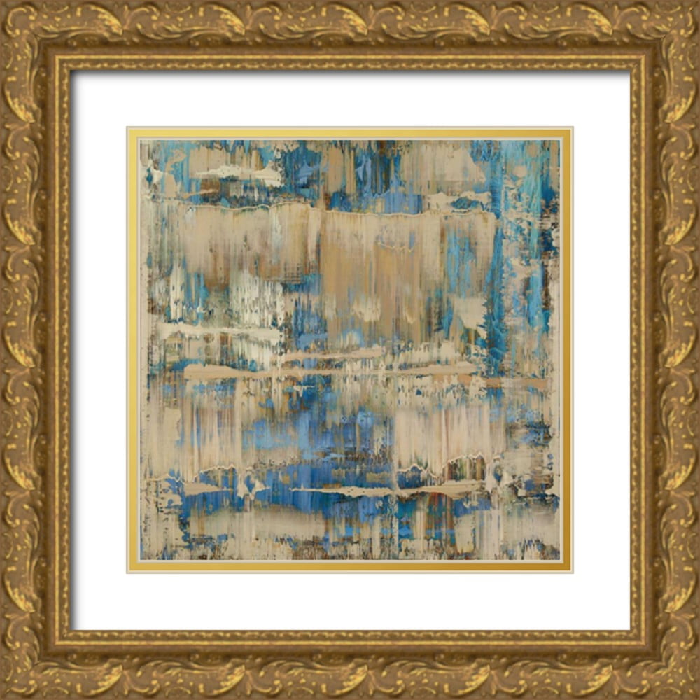 Turner, Justin 20x20 Gold Ornate Wood Framed with Double Matting Museum ...
