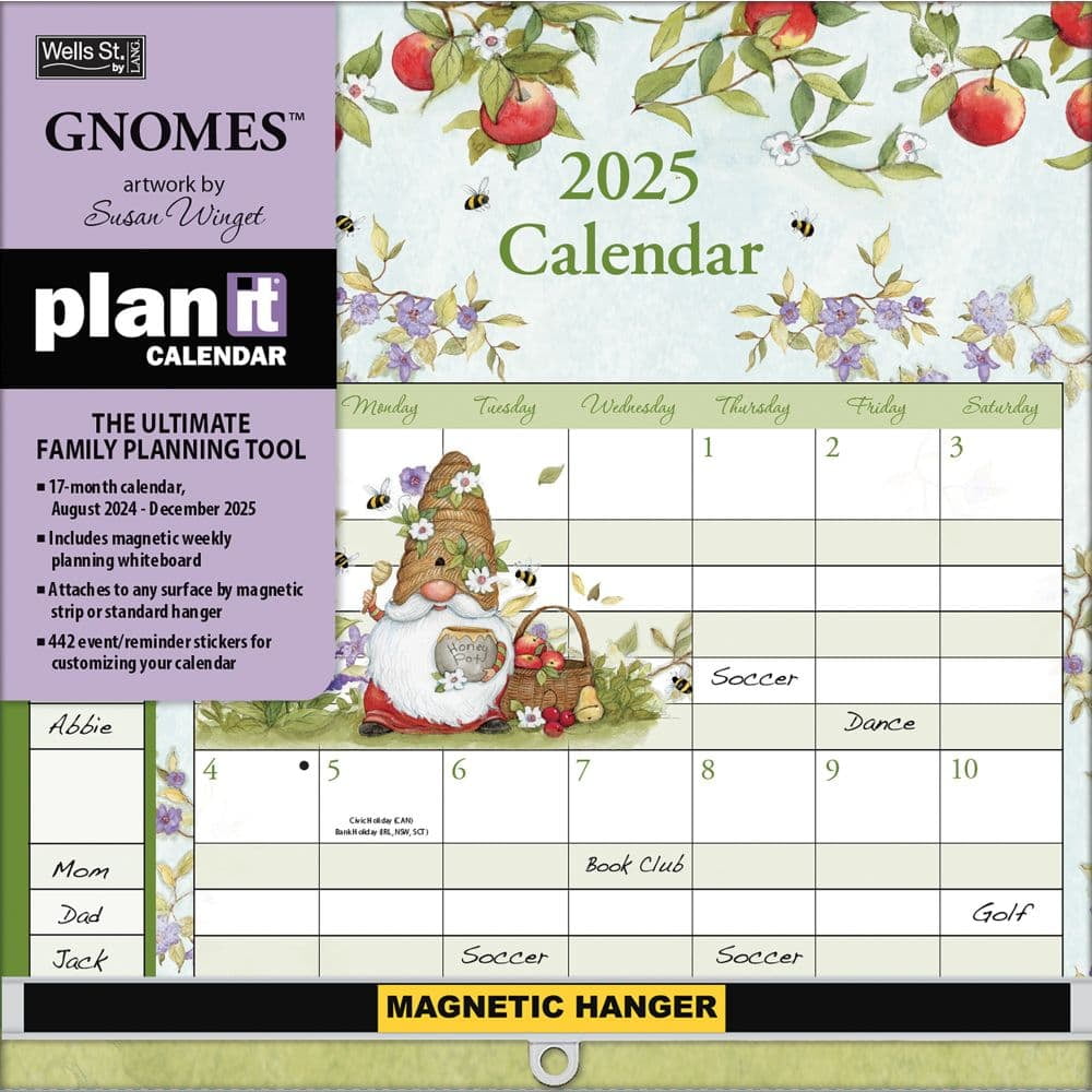 Turner Licensing, Gnomes Plan It 2025 Planner - Walmart.com