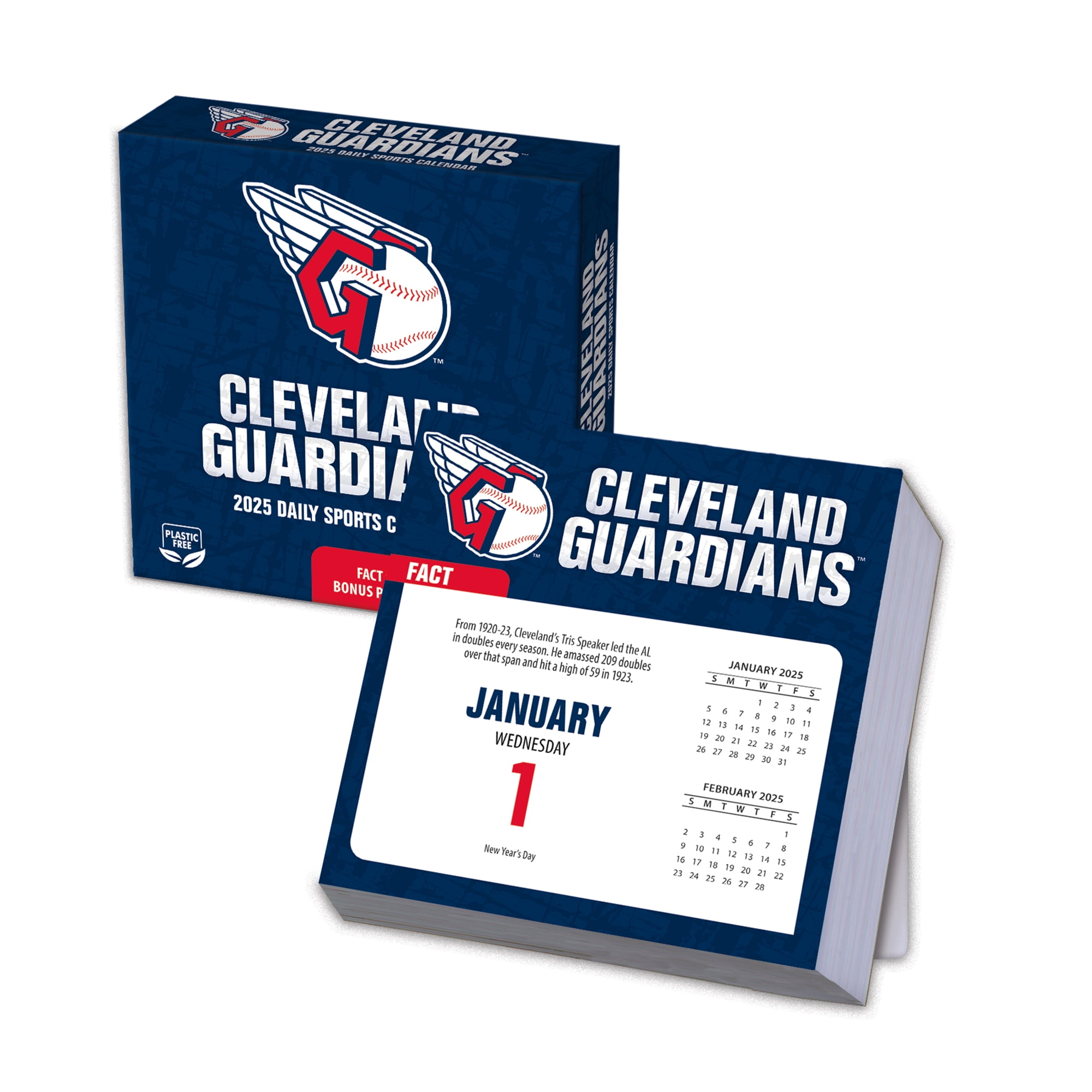 Cleveland Guardians 2025 Boxed Desk Calendar - Walmart.com