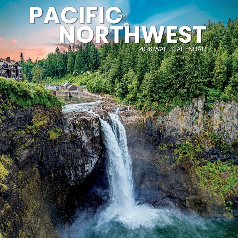 Turner Licensing, Pacific Northwest Photo 2026 Wall Calendar, 12'' X 12 ...