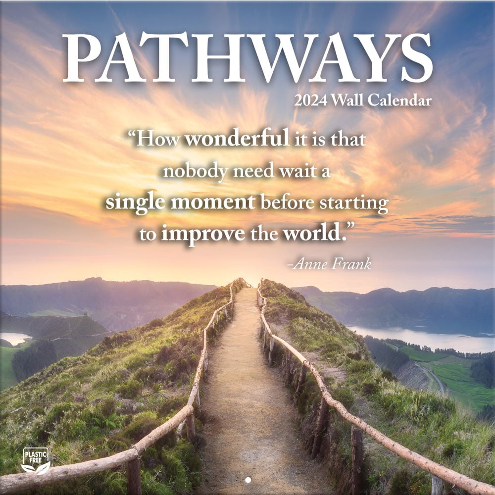 Turner Licensing, Pathways 2024 Wall Calendar - Walmart.com