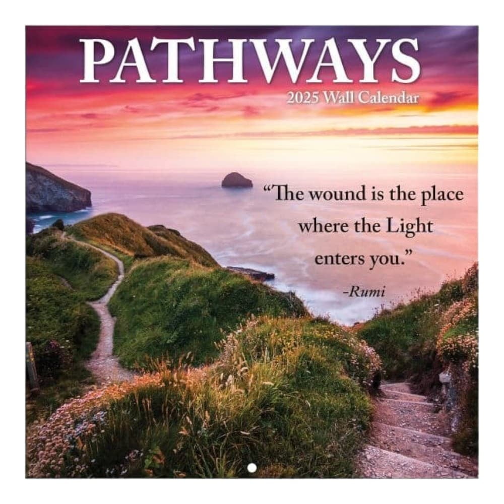 Turner Licensing, Pathways Photo 2025 Mini Wall Calendar - Walmart.com