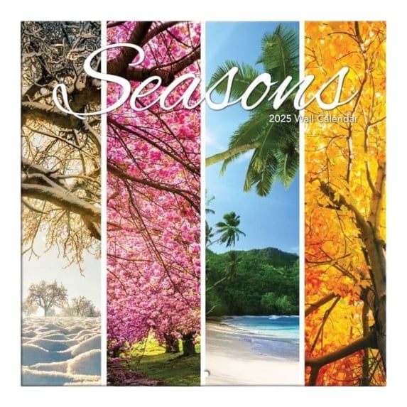 Turner Licensing, Seasons Photo 2025 Mini Wall Calendar - Walmart.com