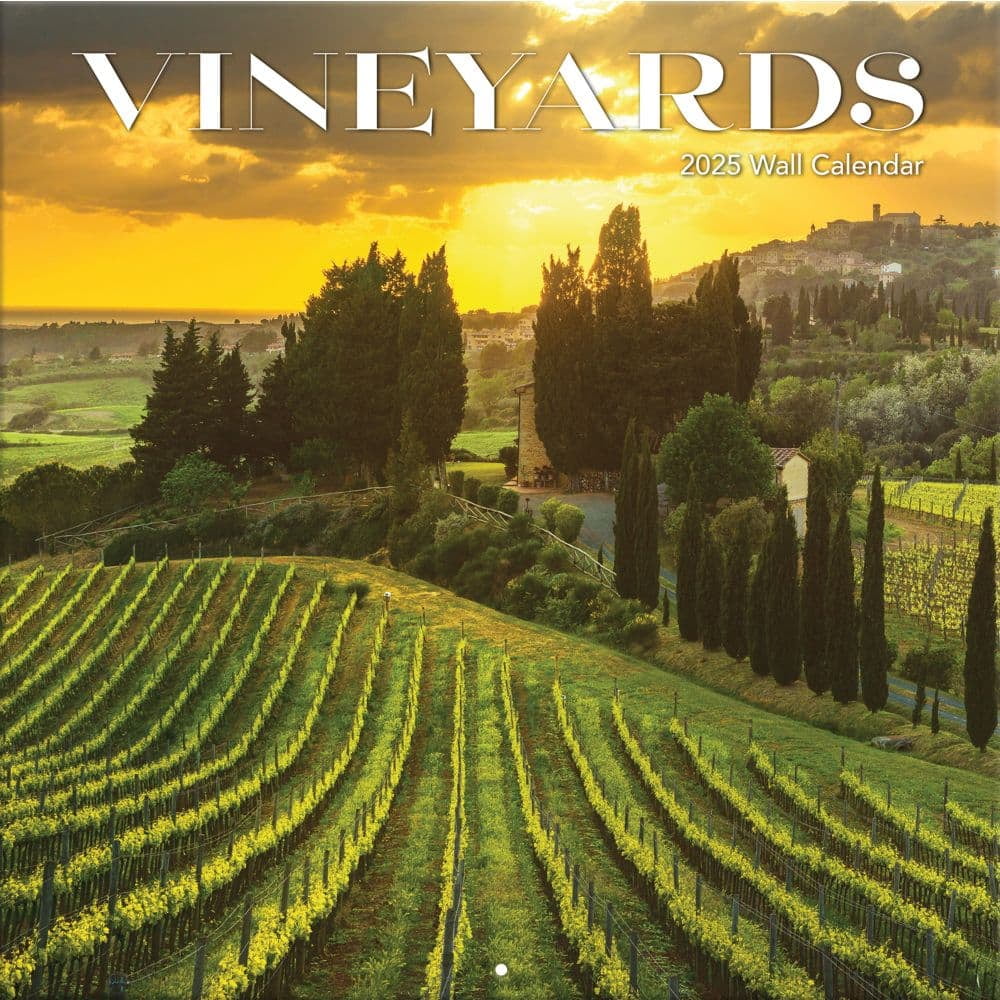 Turner Licensing, Vineyards 2025 Wall Calendar - Walmart.com