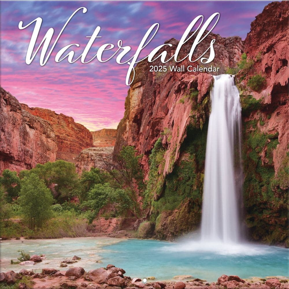 Turner Licensing, Waterfalls 2025 Wall Calendar - Walmart.com