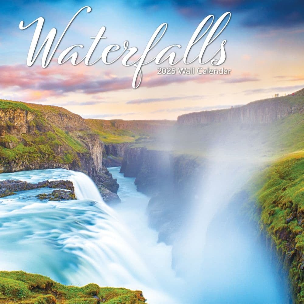 Turner Licensing, Waterfalls Special Value 2025 Mini Wall Calendar ...