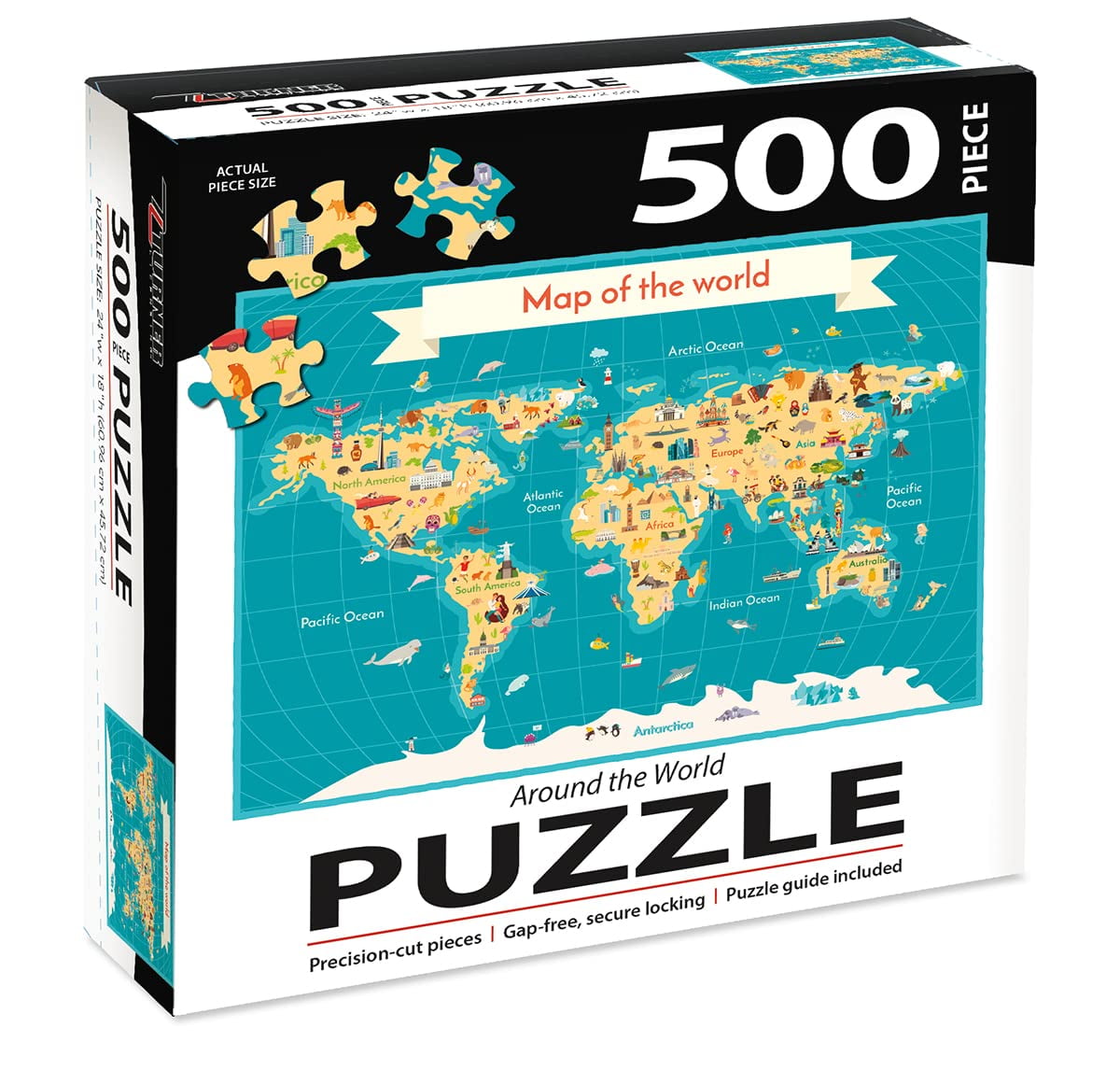 Turner Photographic Around The World Puzzle - 500 Pc (8411005 ...