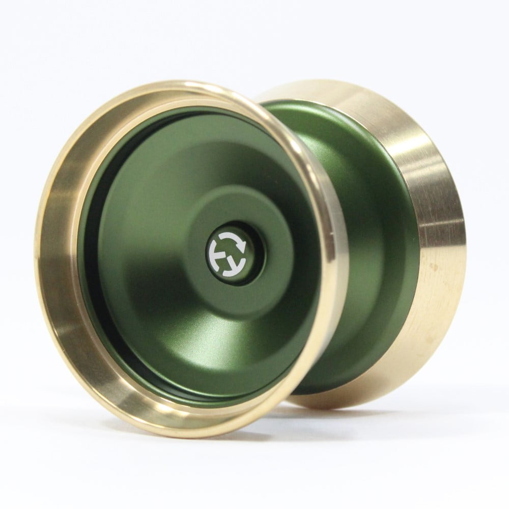 Turner Return Tops Sago Yo-Yo - Bi-Metal YoYo (King Sago : Green Body ...