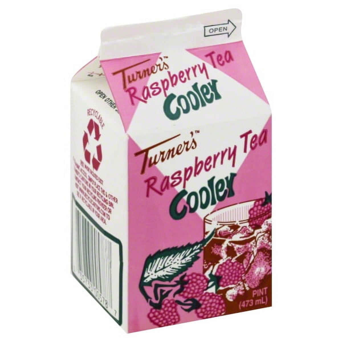 Turner's Raspberry Tea Cooler Paper Pint - Walmart.com