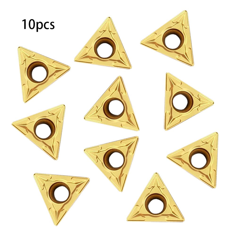 Turning Insert 10pcs Accessories High Grip Strength Insert Metalworking ...