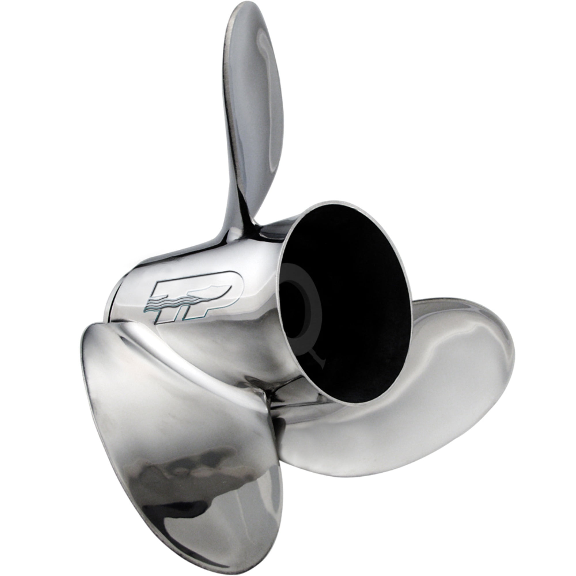 Turning Point Propellers 31501712 Express Mach3 Boat Propeller 14.25 x 17, 3 Blade Stainless ...