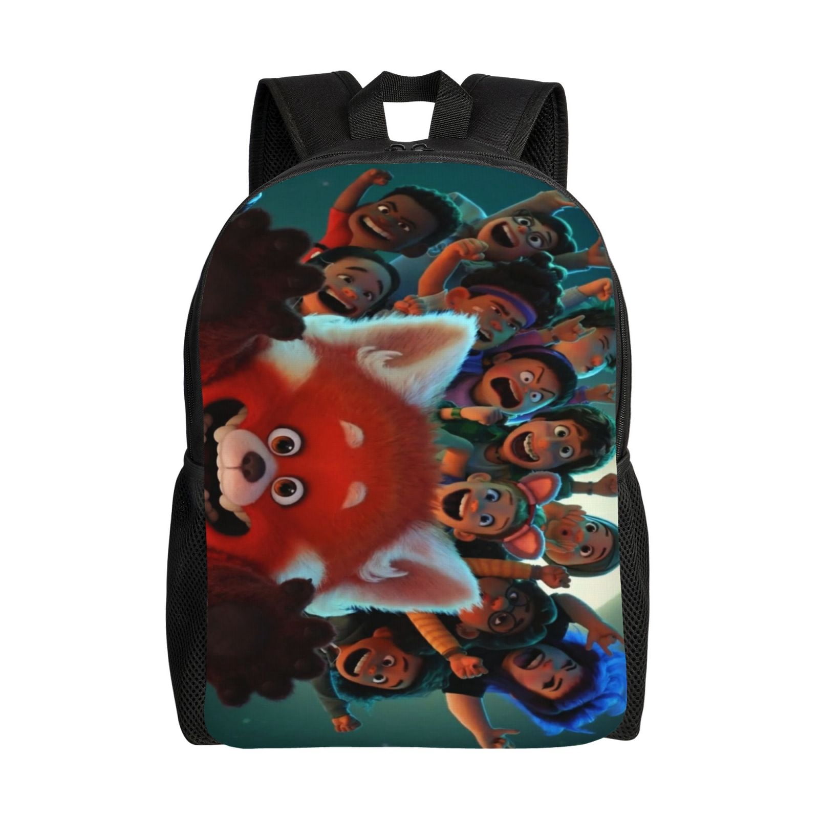 Turning Red Backpack, 3D Printed Cartoon Laptop Bag Bookbag ...