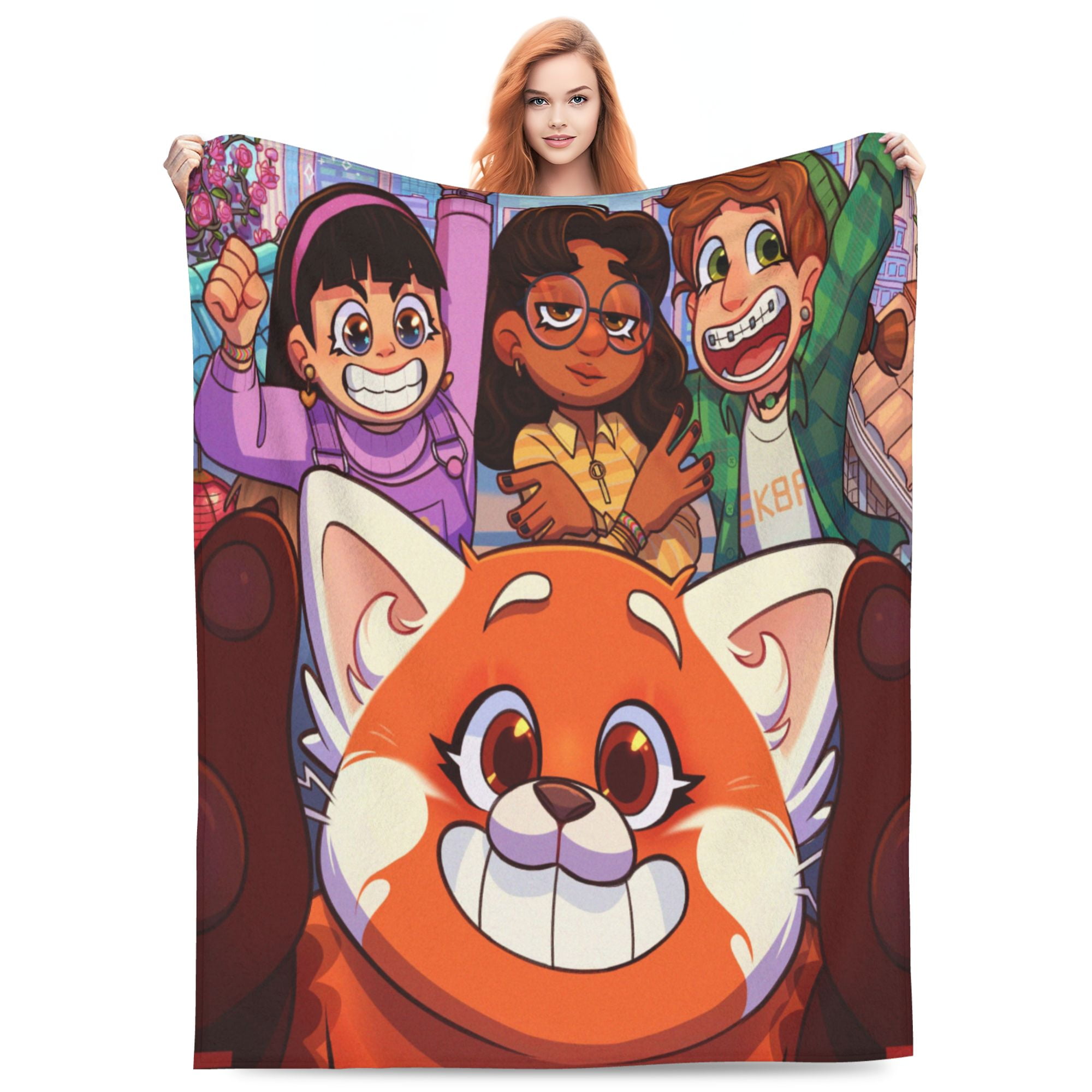 Turning R-e Bed Blanket 3D Printed Throw Blanket Lightweight Super Soft ...