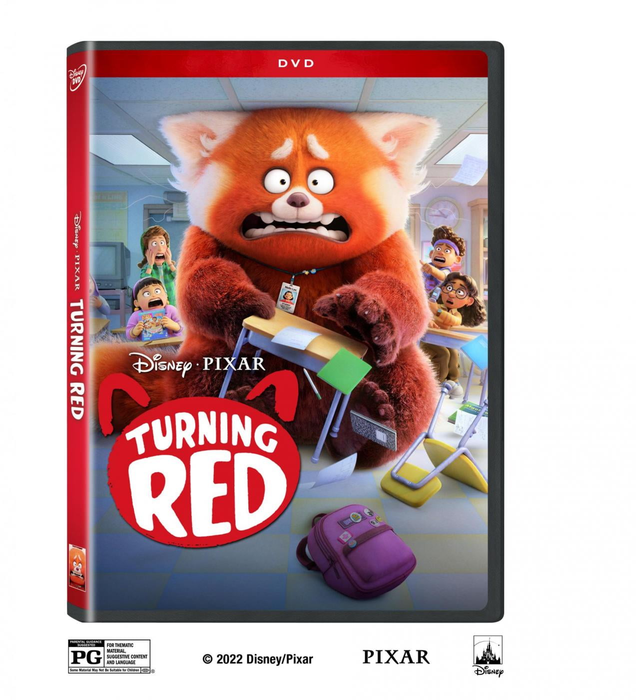 Disney's Turning Red (DVD) - Family Adventure featuring Mei Lin Lee and ...