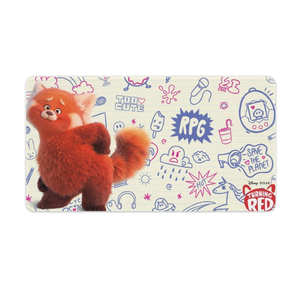 Turning Red Desk Mat, Large Mouse Pad, Gaming Mousepad, Desk Pad, Big ...