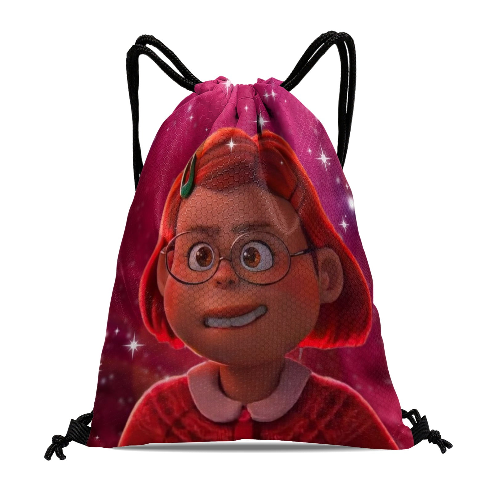 Turning Red Drawstring Bag:Waterproof design, suitable for fitness ...