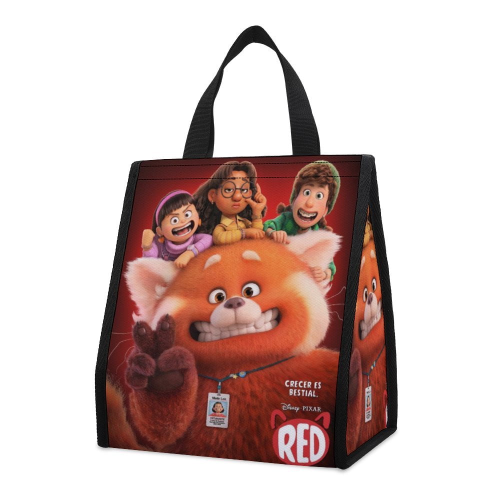 Turning Red Lunch Bag, Insulated Lunch Box Large Capacity Reusable ...