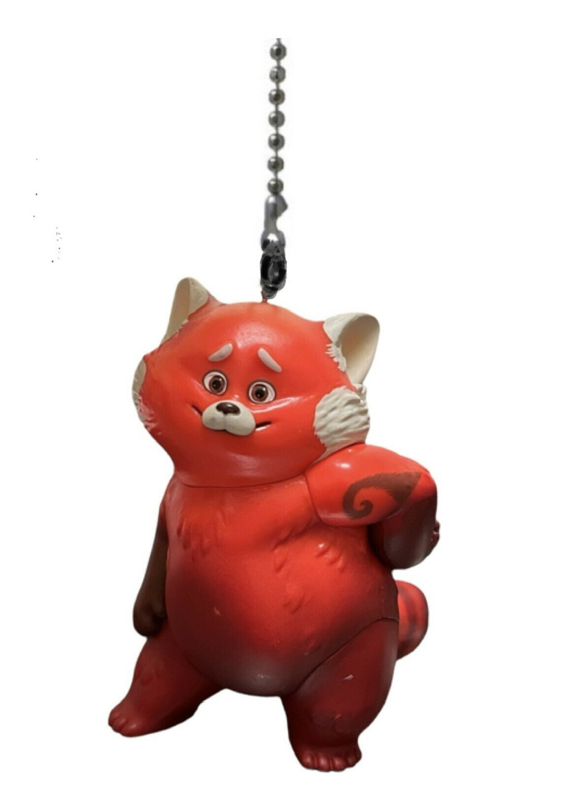 Turning Red Mei Dancing Red Panda Fan Lamp Light Pull Chain PVC Figure ...