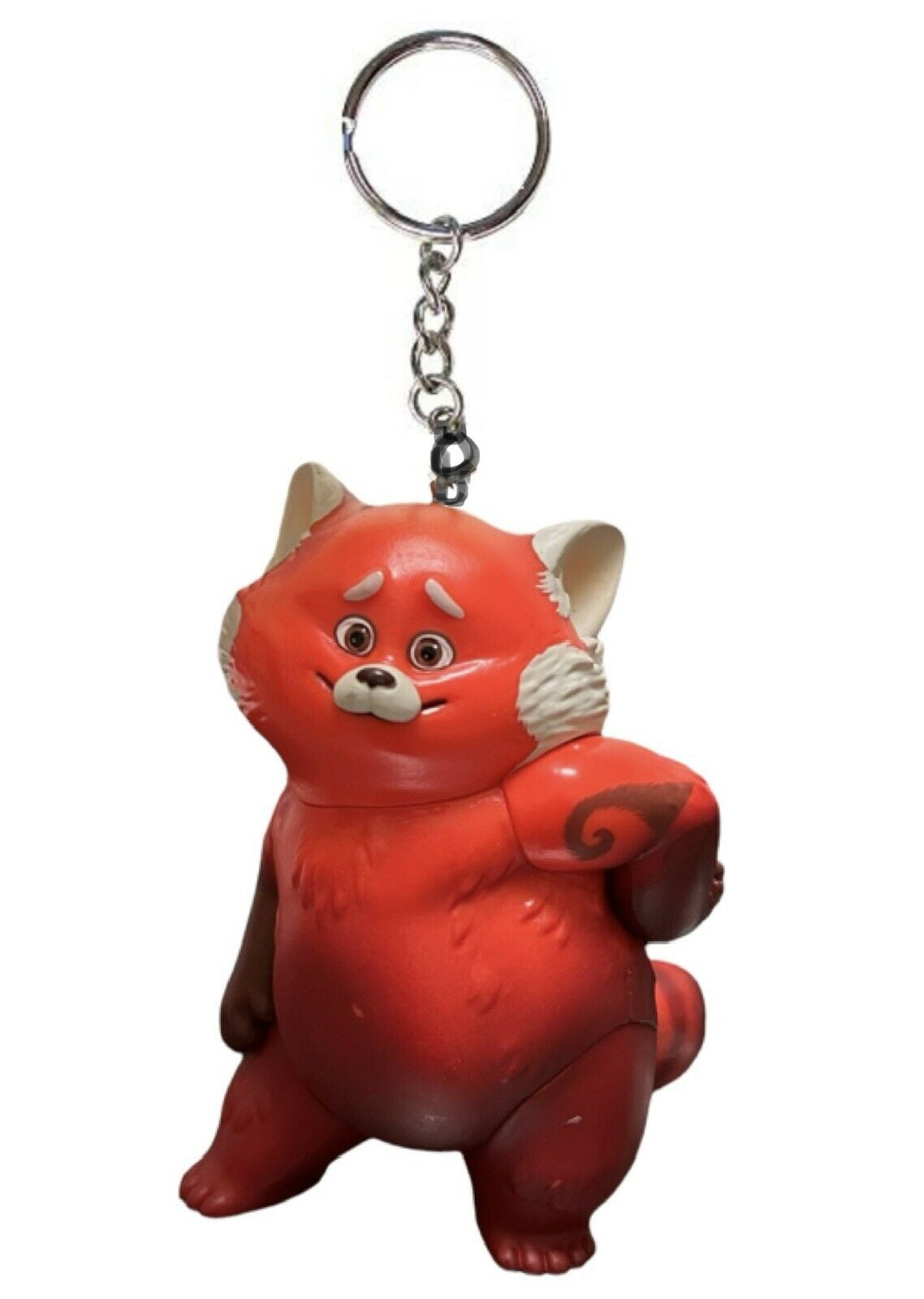 Turning Red Mei Dancing Red Panda Key Ring Keychain PVC Figure Figurine ...