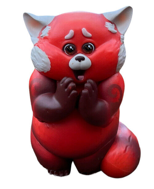 Turning Red Mei as Excited Red Panda Cake Topper 4” PVC Figure Figurine ...