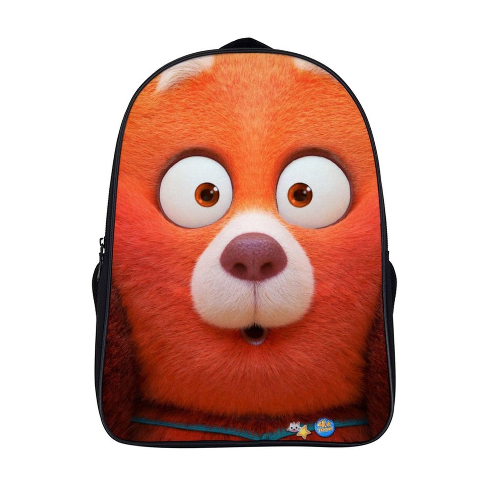 Turning Red Panda Cartoon Unisex Backpack Schoolbag Bookbag 2 ...
