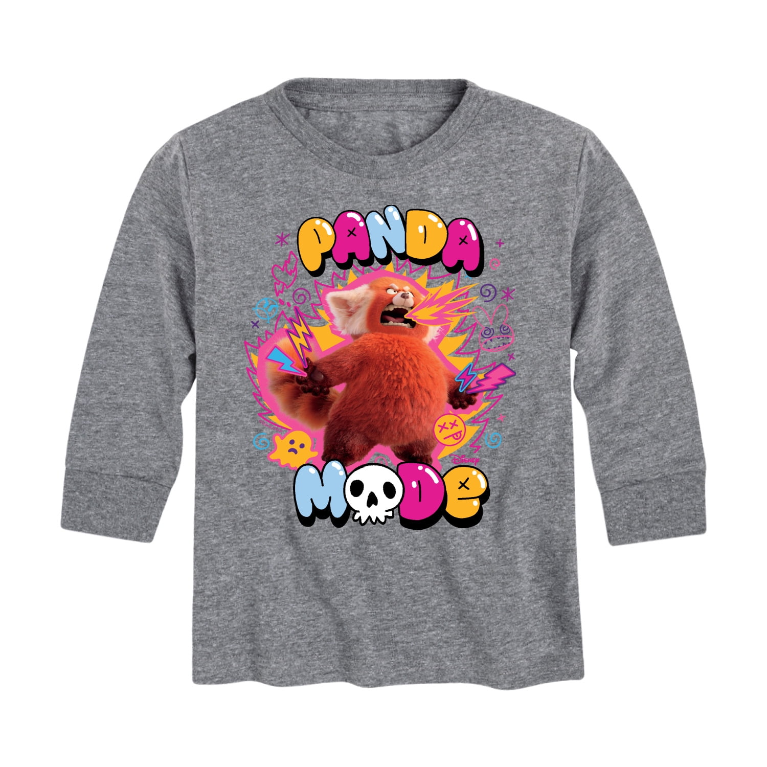 Turning Red - Panda Mode - Youth Long Sleeve Graphic T-Shirt - Walmart.com