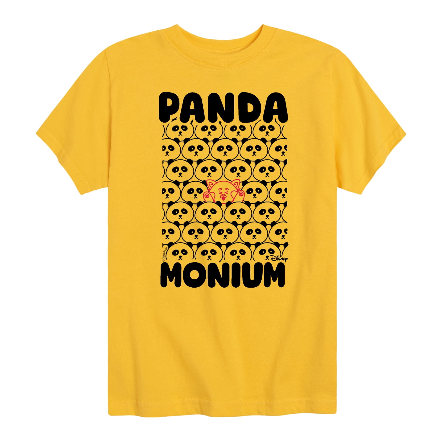 Turning Red - Panda Monium - Youth Short Sleeve Graphic T-Shirt ...