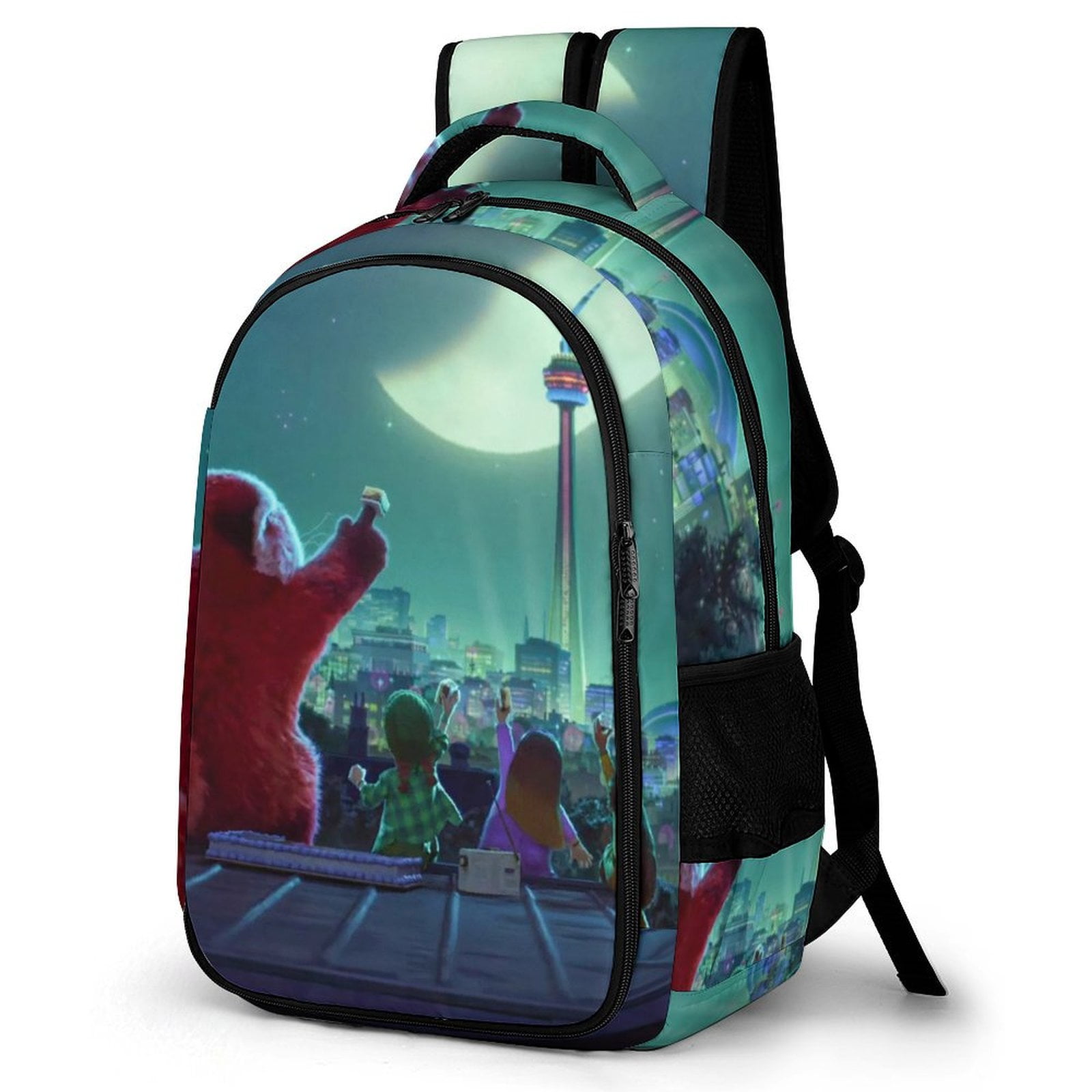 Turning Red Poster School Bag Laptop Backpack Bookbag Satchel ...