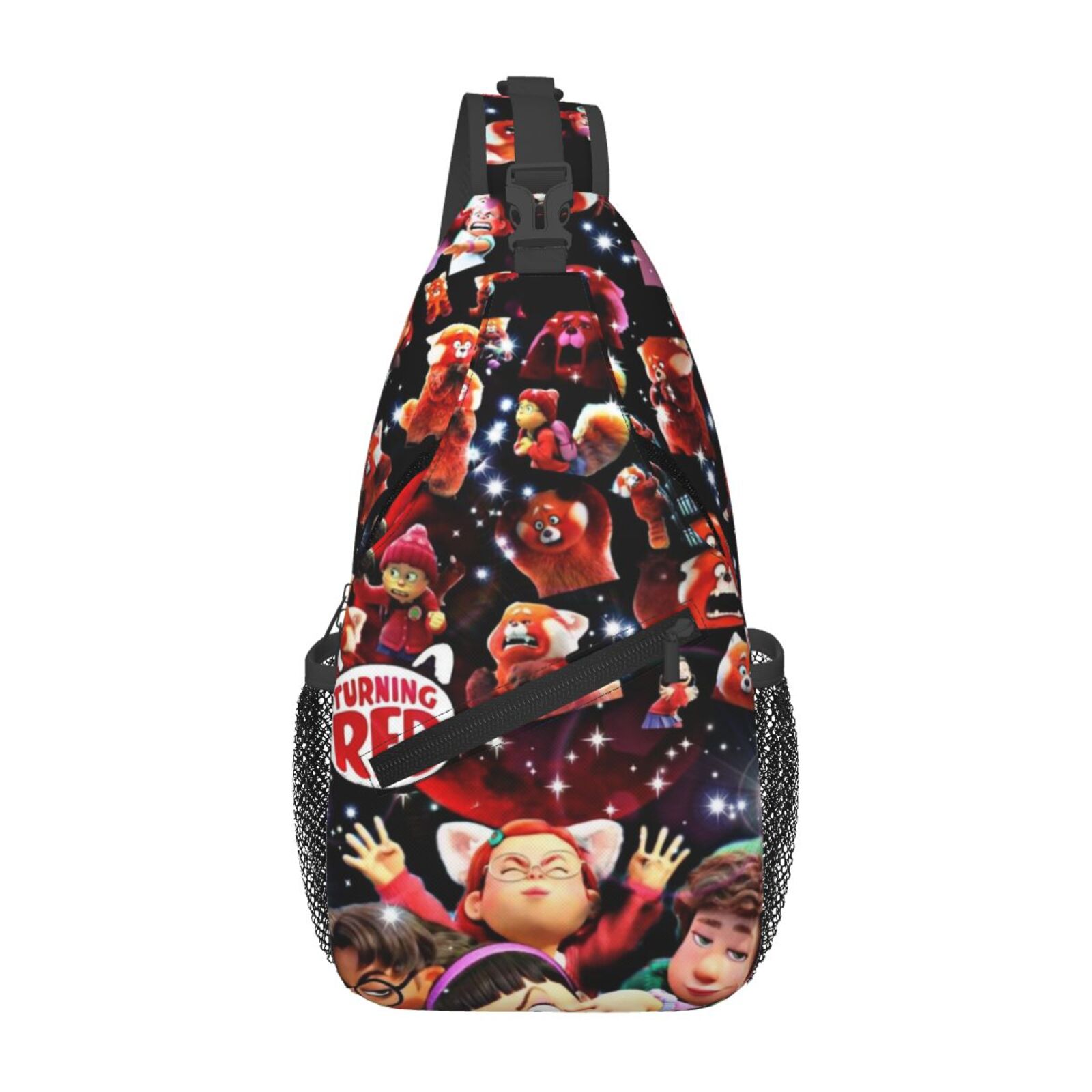 Turning Red Sling Bag Crossbody Shoulder Backpack Casual Classic ...
