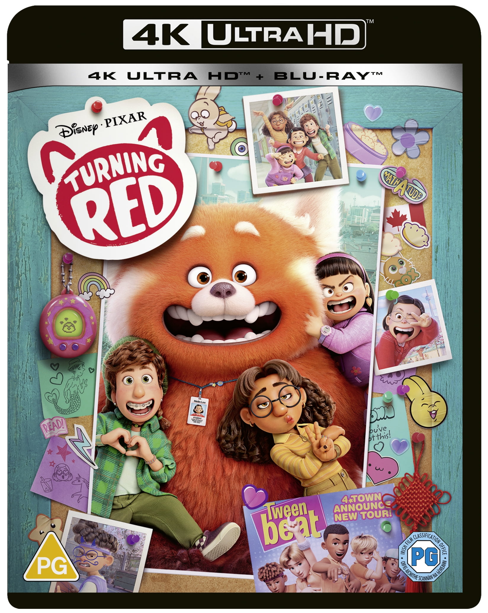 Turning Red (4K Ultra HD) Rosalie Chiang Sandra Oh Ava Morse Hyein Park ...