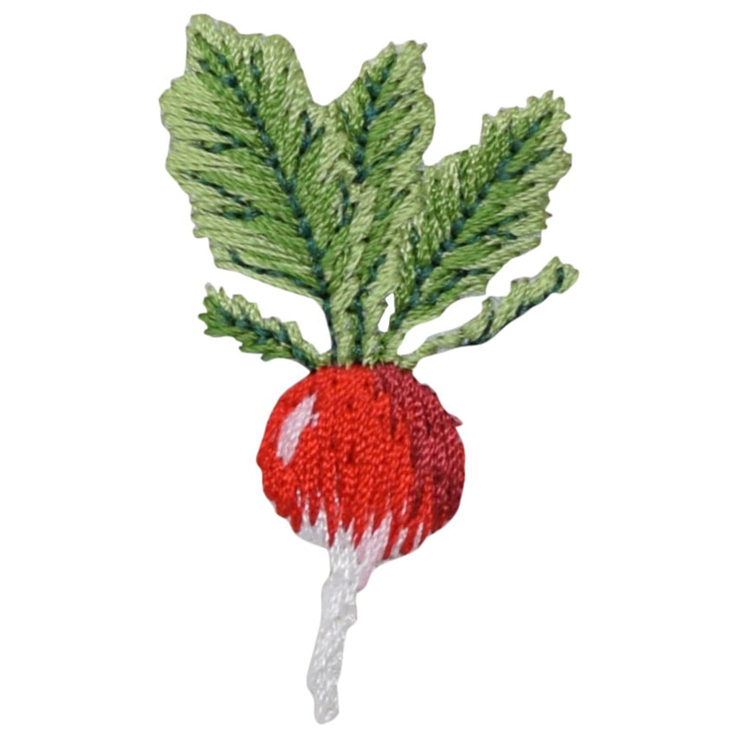 Turnips/Radish - Garden Vegetable - Iron On Applique/Embroidered Patch ...