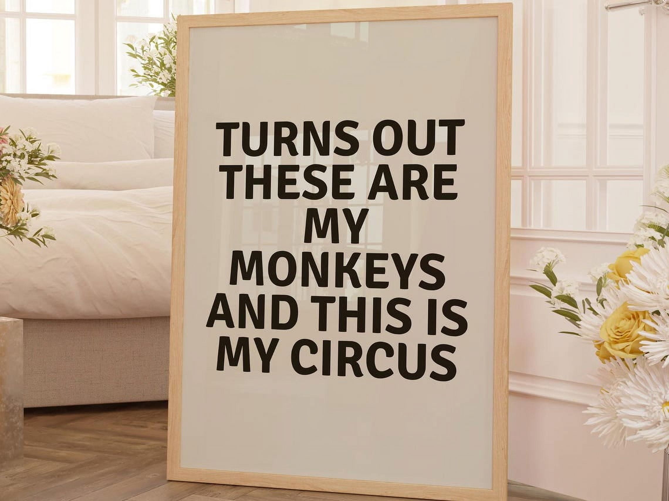 Turns Out These Are My Monkeys Gifts For Coworkers Cubicle Decor ...