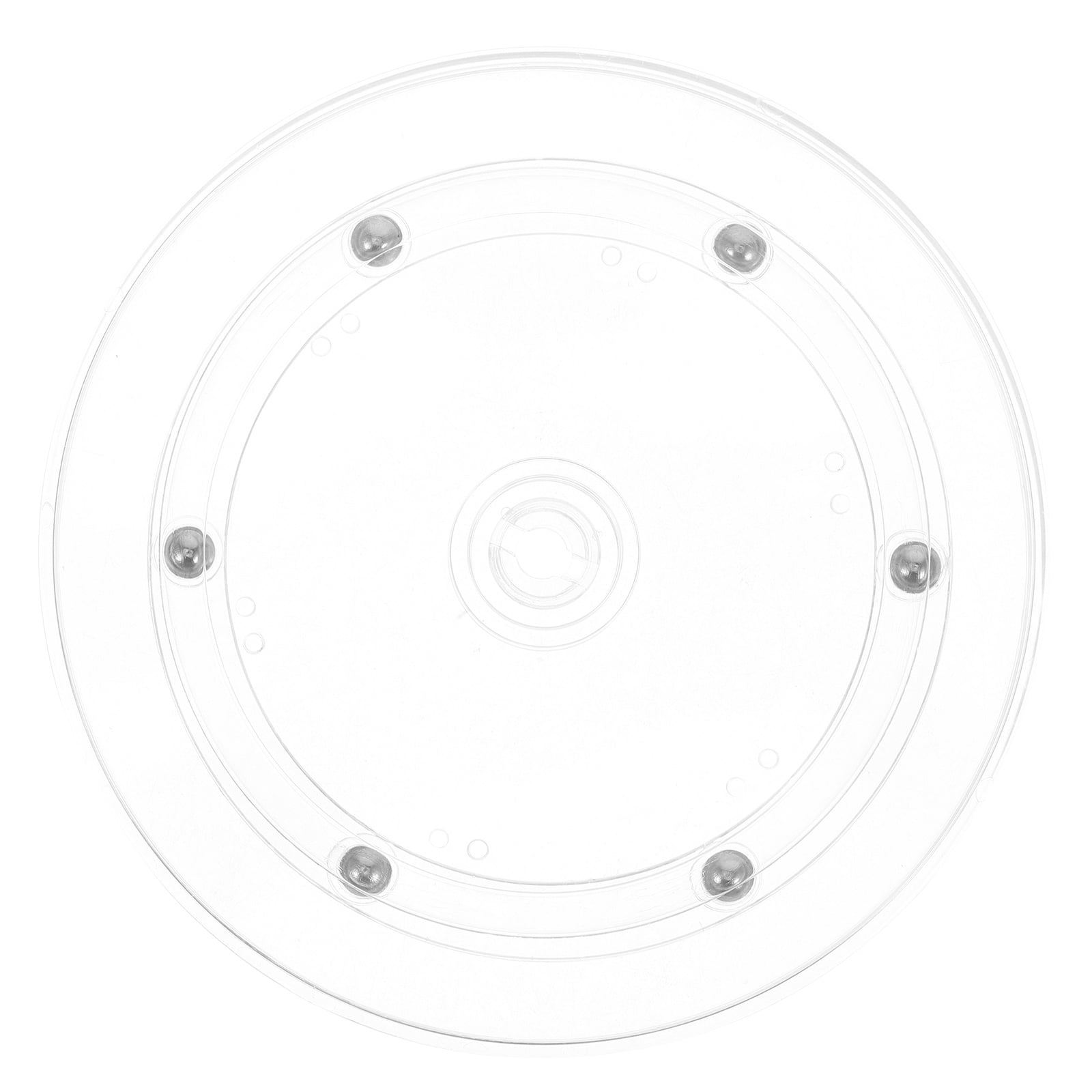 Turntable Acrylic Ball Bearing Rotating Tray For Spice Rack Table ...