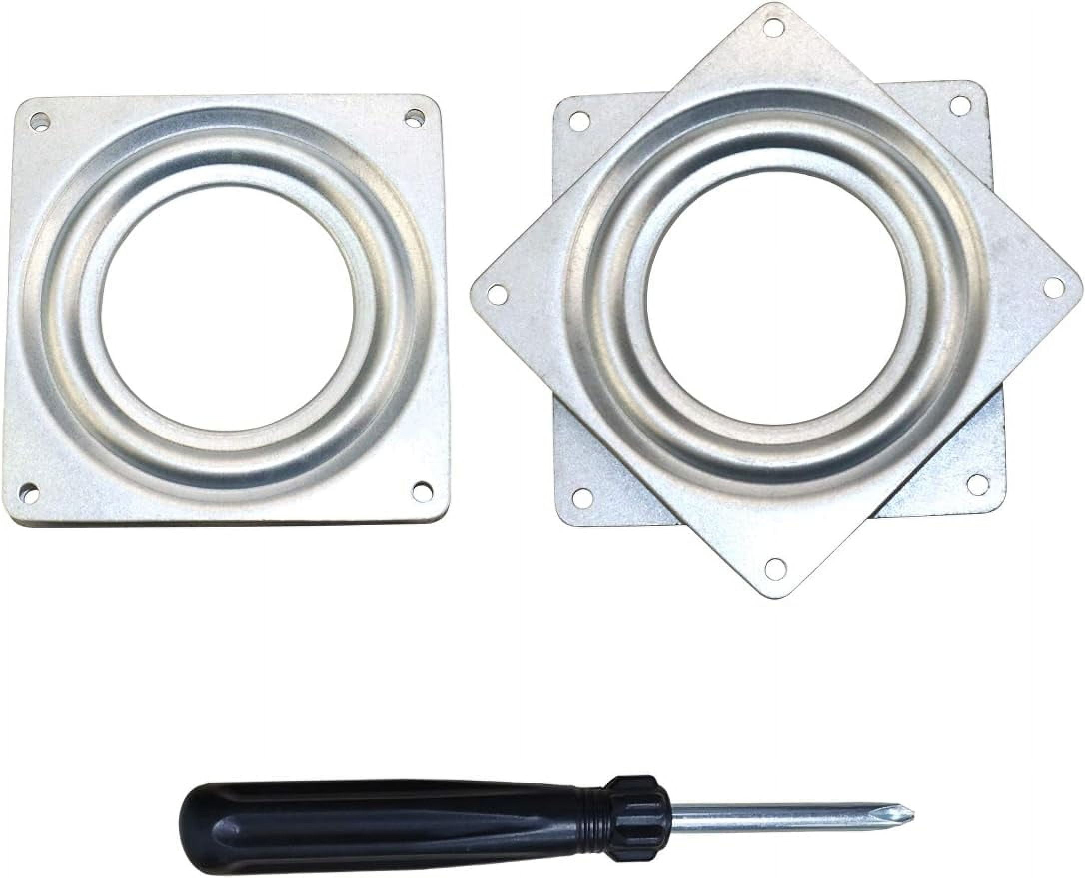 Turntable Bearings- 4” Lazy Susan Hardware Rotating Tray Plate for ...