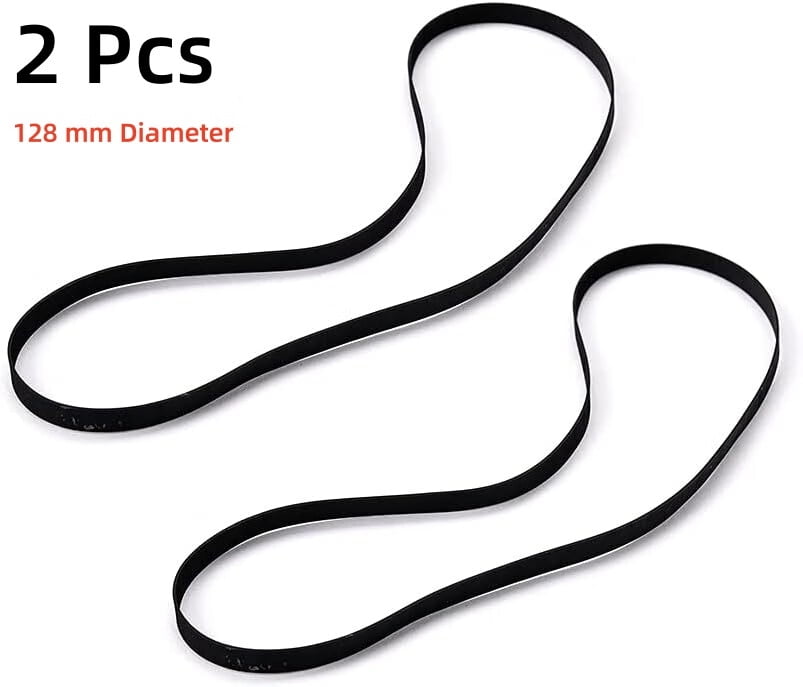 Turntable Belt 128*5*0.6mm/Folded Length 200mm Rubber Belts Replacement ...