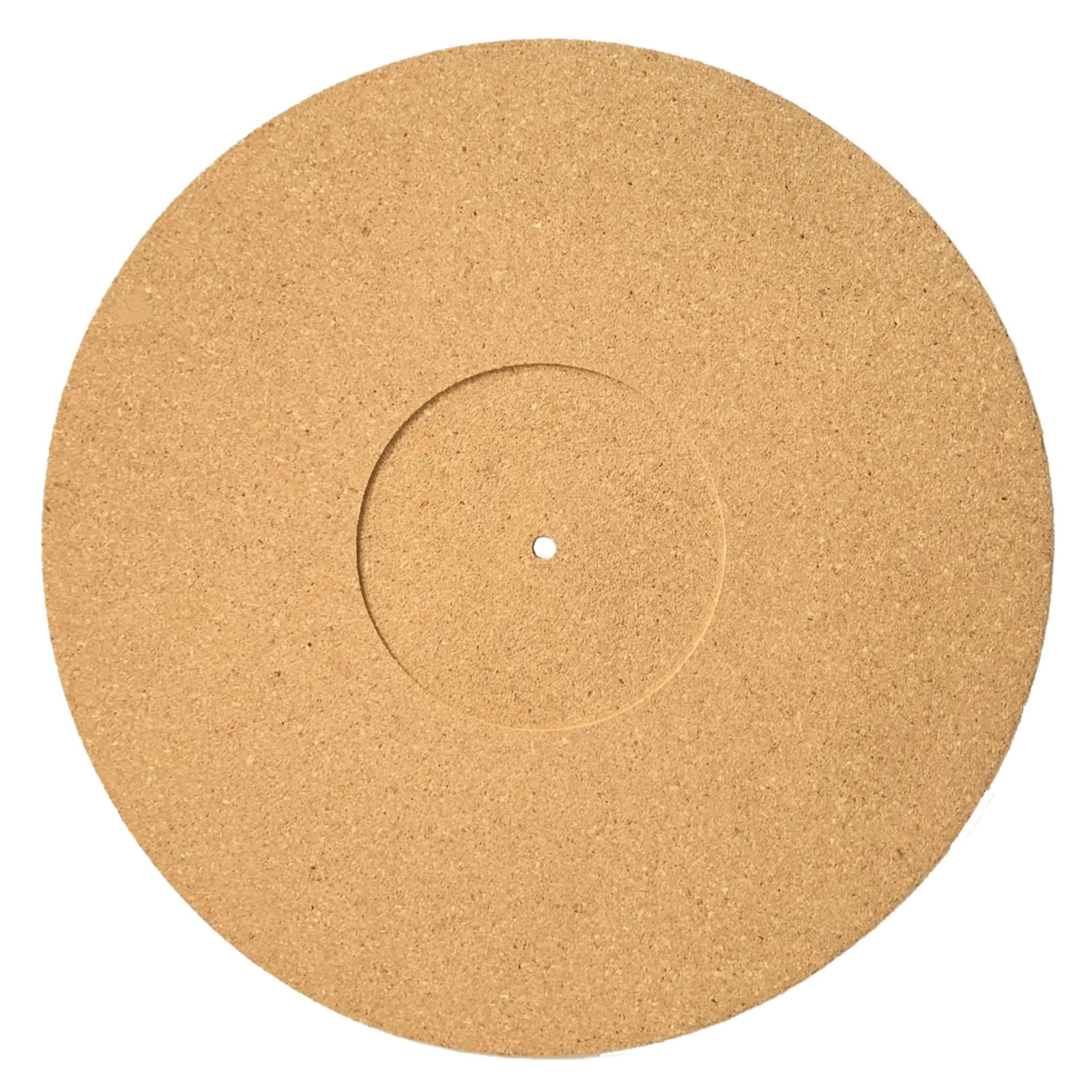 Turntable Cork Mat 2 inch, 3mm Vinyl Record Player Slipmat, Anti Static ...
