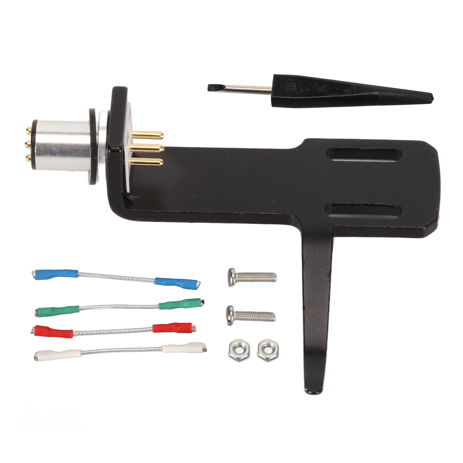 Turntable Headshell Mount Universal Precise Easy to Install Phonograph ...