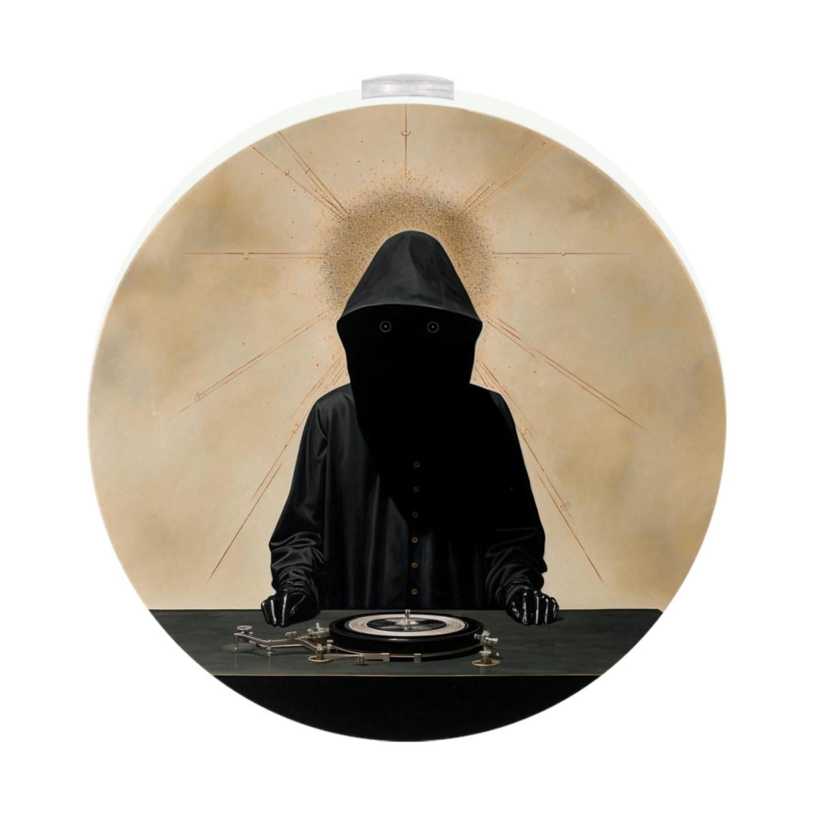 Turntable LED Round Night Light-2PCS, Plug-in Wall Nightlight with Dusk ...