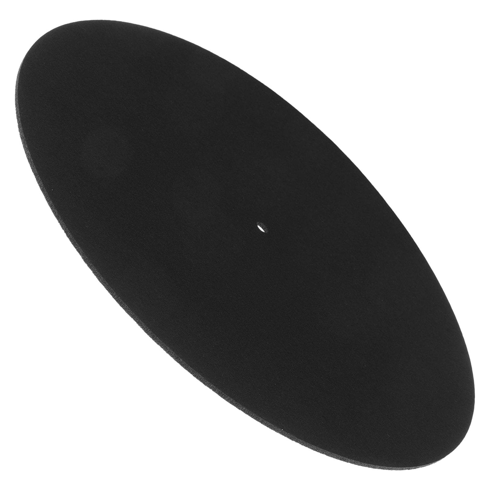 Turntable Mats Record Player Slip Platter Felt for Vinyl Players Black ...
