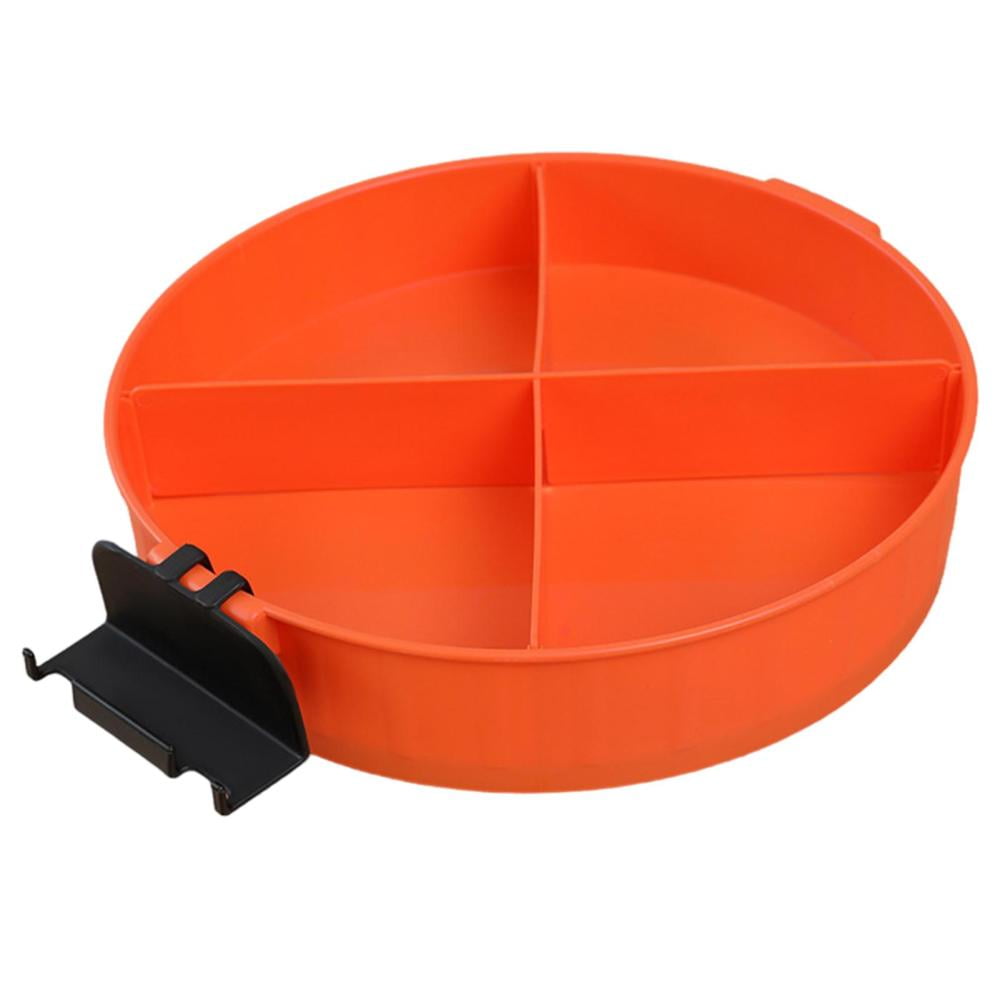 Turntable Organizer | 4 Compartments 360 Degree Rotating Snack Spinner ...