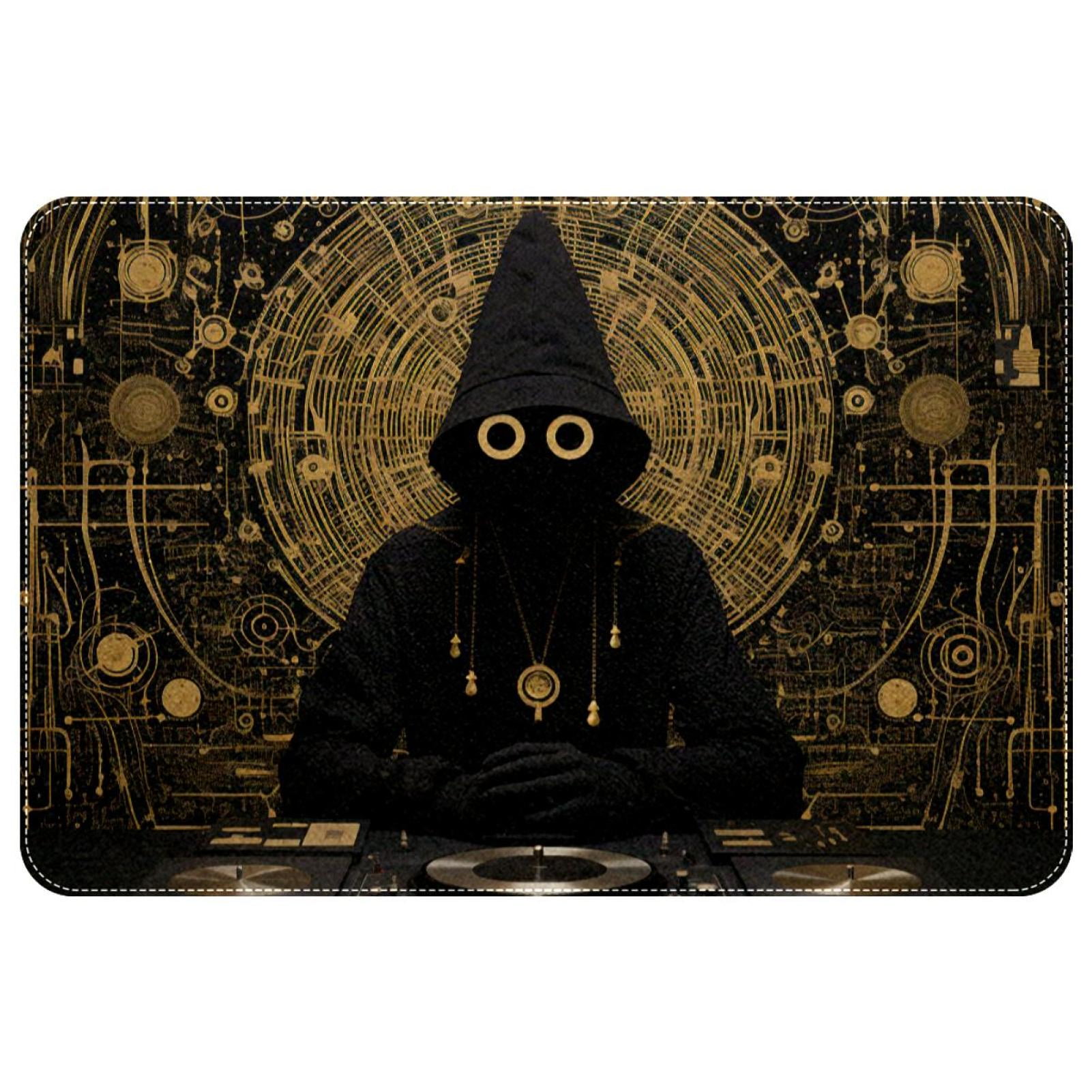 Turntable Polyester Non-Slip Game Mat Area Rug Floor Carpet Machine ...