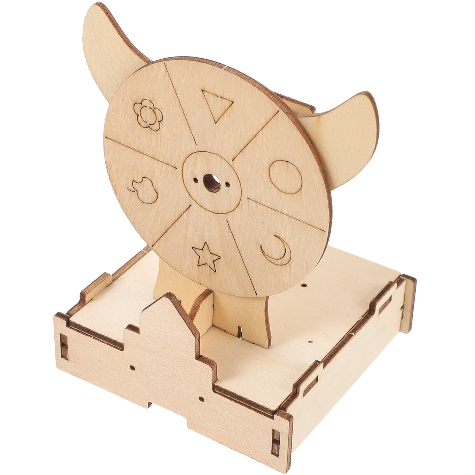 Turntable Prize Wheel Accessories Carnival Games Wooden Prize Wheel ...