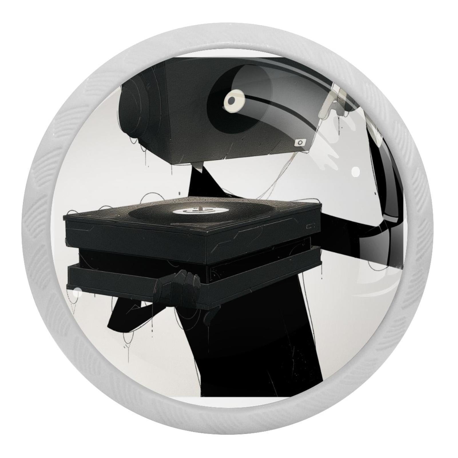 Turntable Round Glow-in-the-Dark Dresser Knobs: Fluorescent Drawer ...