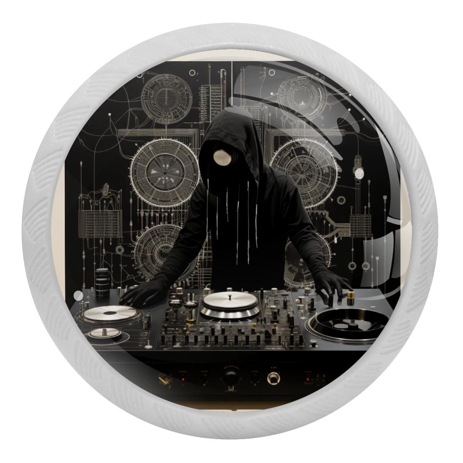 Turntable Round Glow-in-the-Dark Fluorescent Cabinet and Dresser Knobs ...