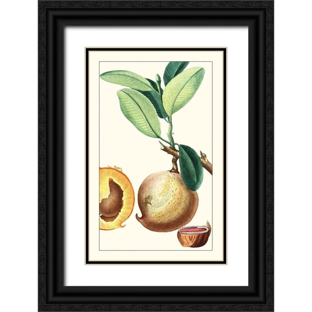 Turpin 10x14 Black Ornate Wood Framed with Double Matting Museum Art ...