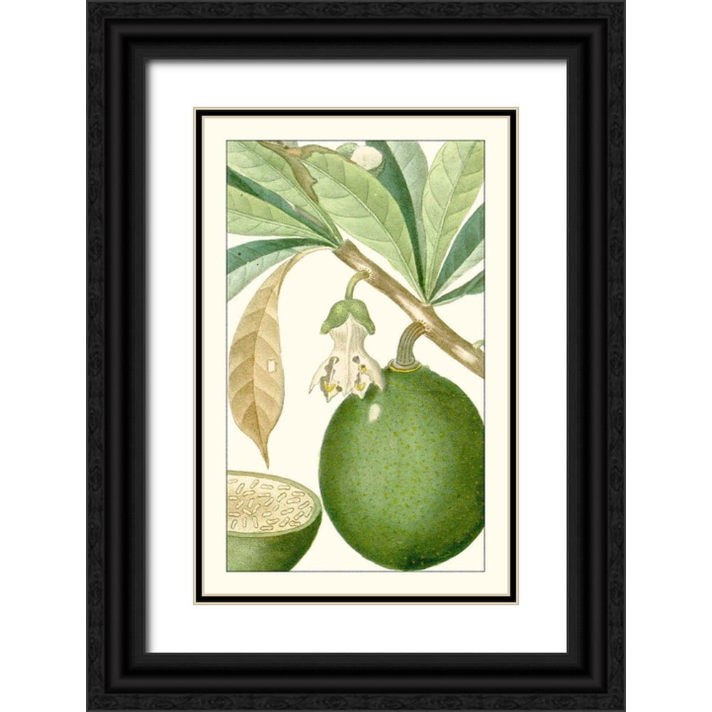 Turpin 10x14 Black Ornate Wood Framed with Double Matting Museum Art ...