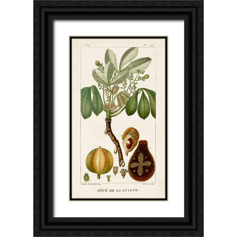 Turpin 10x14 Black Ornate Wood Framed with Double Matting Museum Art ...