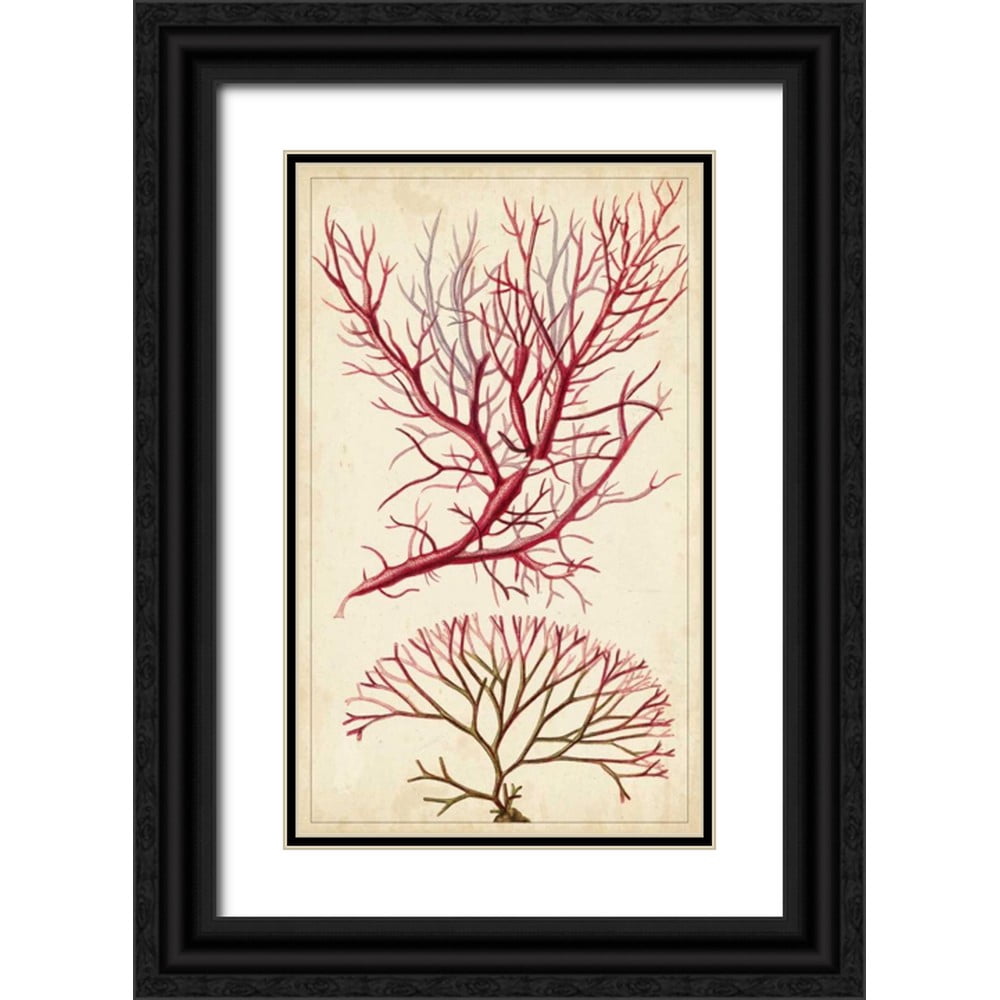 Turpin 10x14 Black Ornate Wood Framed with Double Matting Museum Art ...