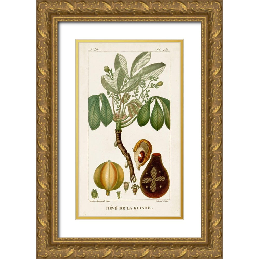 Turpin 10x14 Gold Ornate Wood Framed with Double Matting Museum Art ...