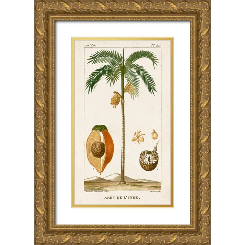 Turpin 10x14 Gold Ornate Wood Framed with Double Matting Museum Art ...